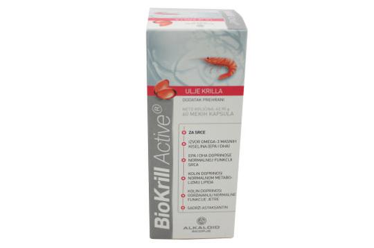 Biokrill active kapsule 500 mg 60 kom - Online ljekarna