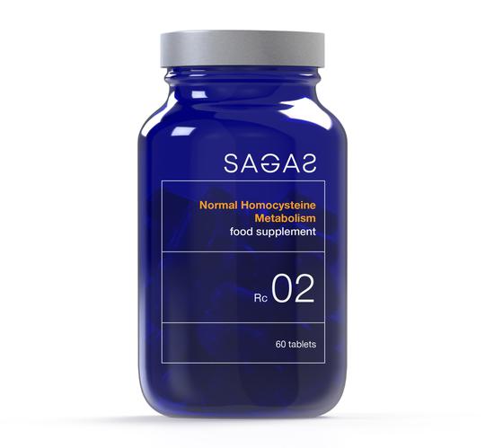 Sagas RC 02 Normal Homocysteine Metabolism 60 tableta - Online ljekarna