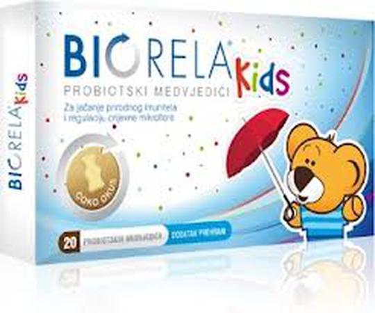 Biorela Kids probiotik 20 pastila - Online ljekarna