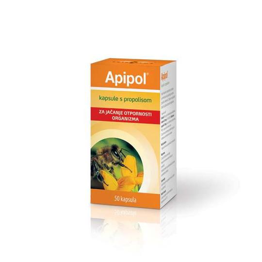 Apipol kapsule s propolisom, 50 kapsula - Online ljekarna