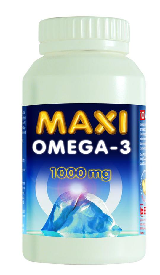 Maxi Omega-3, 100 kapsula - Online ljekarna