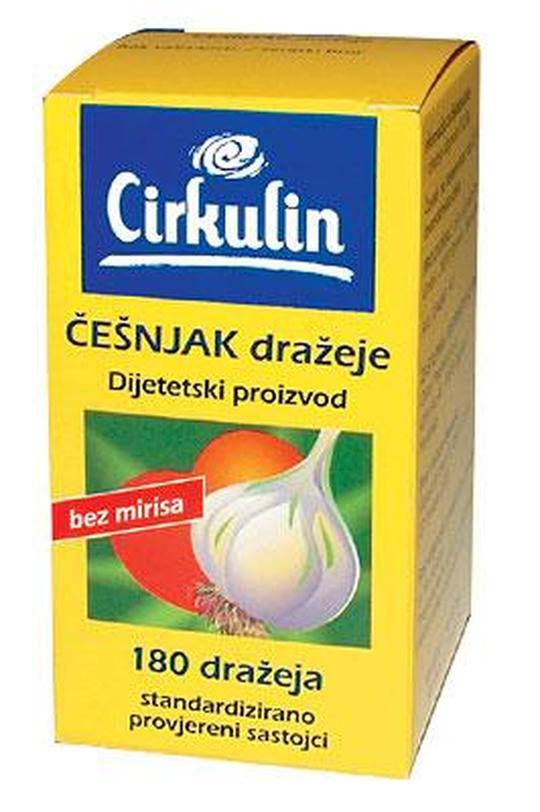 Cirkulin češnjak, 180 dražeja - Online ljekarna
